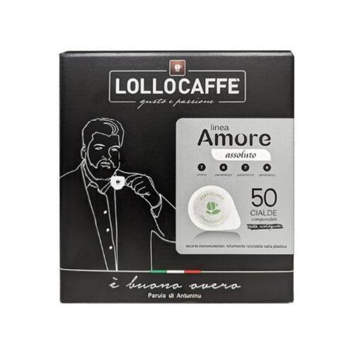 CIALDA MONODOSE DI CAFFE' LINEA AMORE - GUSTO ASSOLUTO - 50PZ